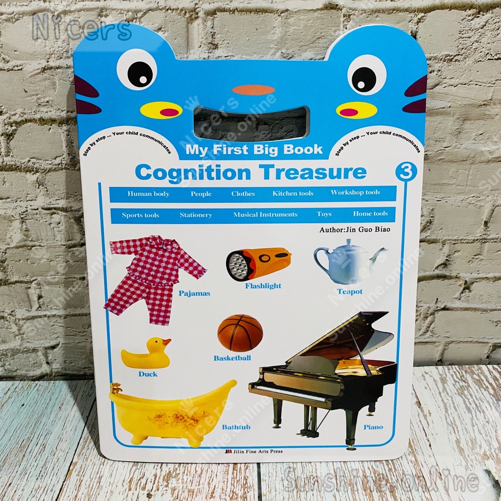 My First Big Book Cognition Treasure Kids Early Educational Books ...