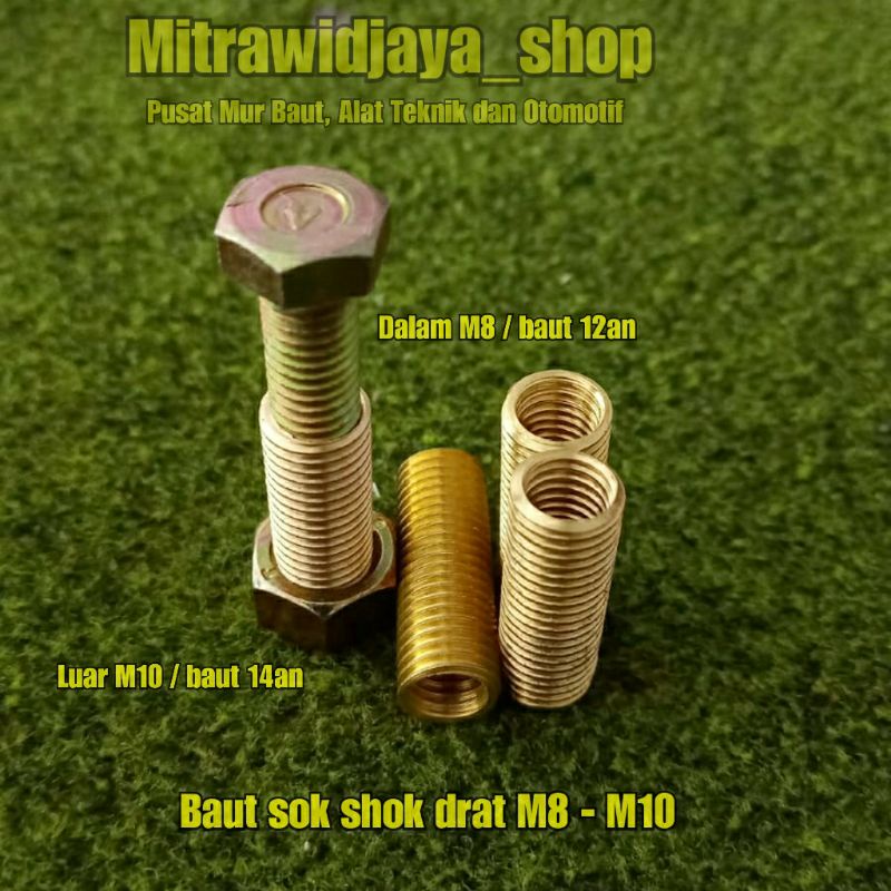 M8-M10 thread sok bolts shok SHOCK DOL SLEK bolts replacement for hole ...