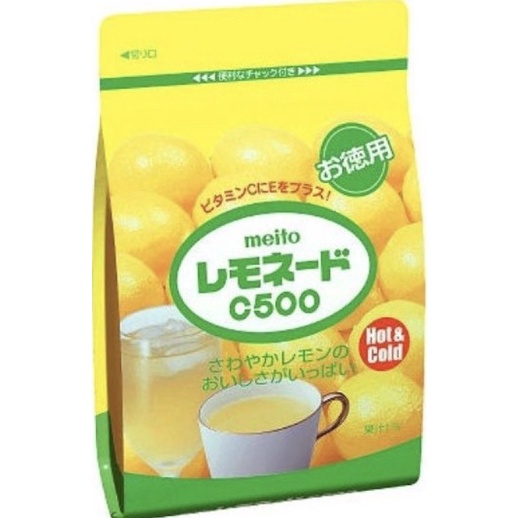 Meito Lemonade C500 Lemon Flavoured Powder Drink With Vitamin C ...