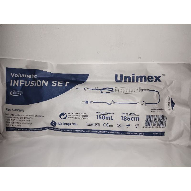 Unimex Volumetric Infusion Set (150ml) | Shopee Philippines