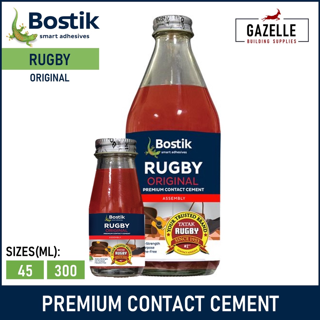 Bostik Rugby Original Premium Rubber Contact Cement High Strength ...