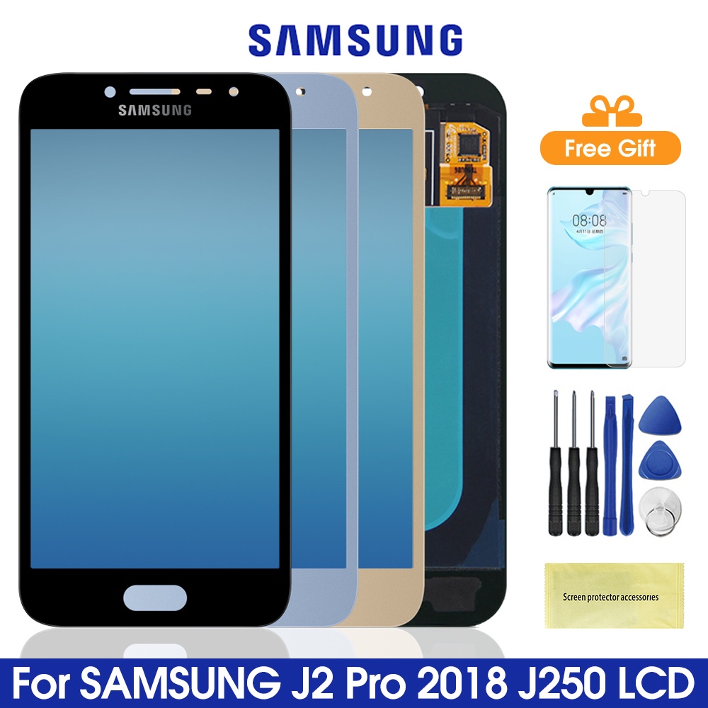 Super Amoled For SAMSUNG Galaxy J2 Pro J250f LCD J250 J250DS LCD ...