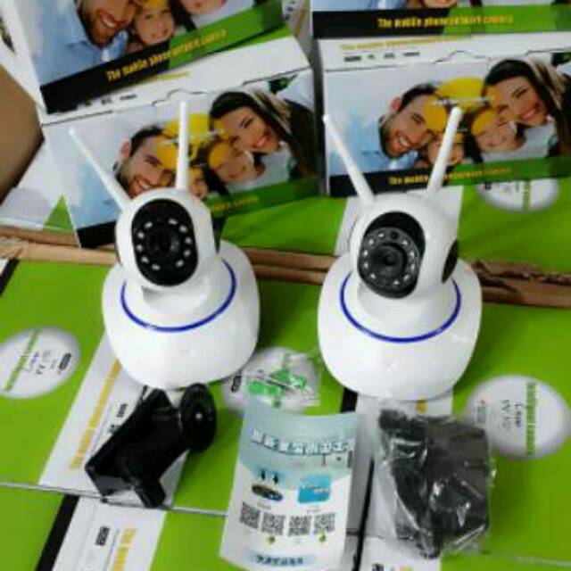 IP CCTV ONVIF YOOSEE YYP2P DUAL ANTENNA 720P HD NIGHT VISION CAMERA HOME AND OFFICE SAFETY ...