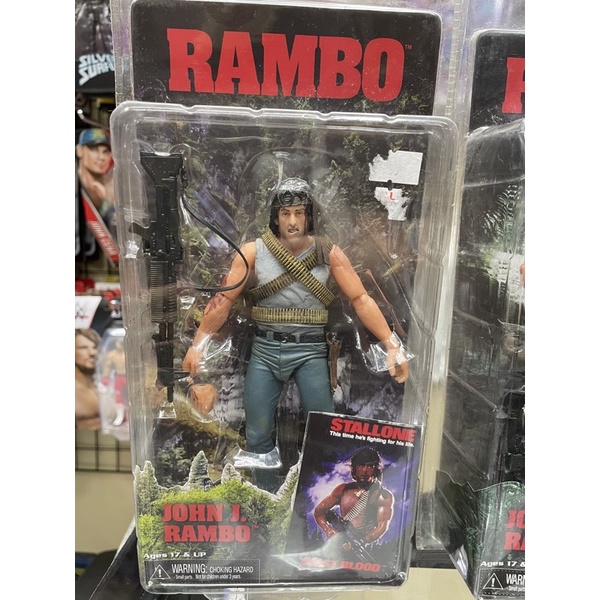 Neca John J. Rambo (First Blood) | Shopee Philippines