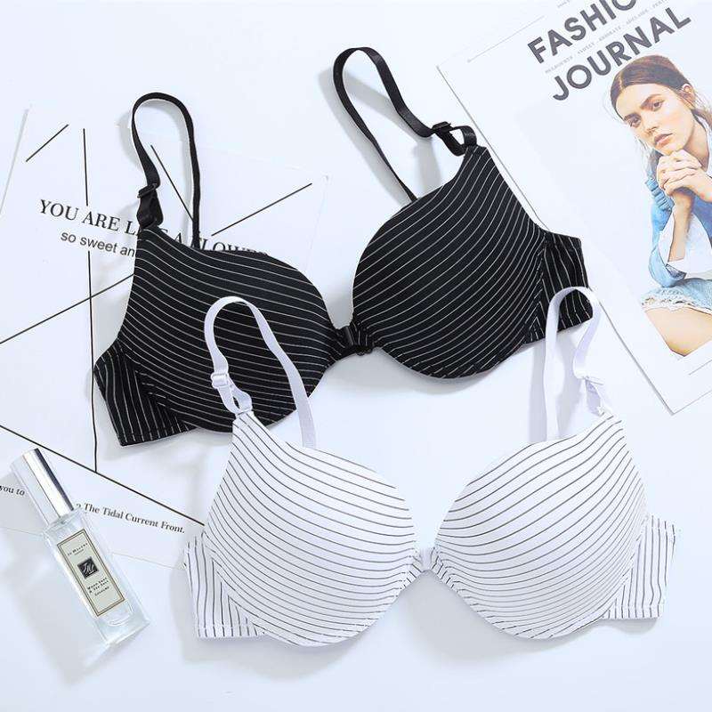 Fashion Women Front Closure Bras Push Up Bra Buckle Bra Underwire ...
