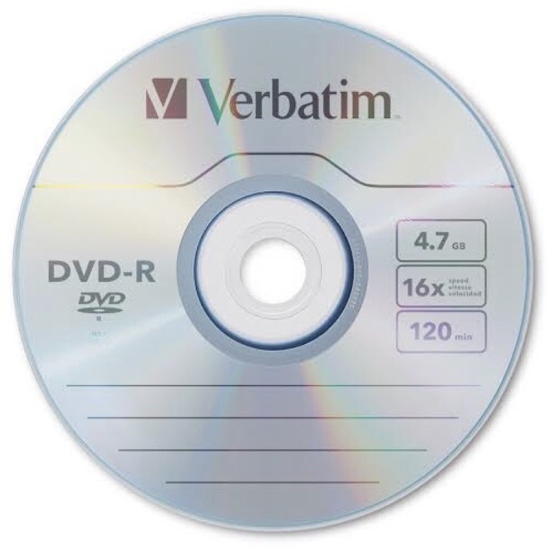 Verbatim DVD-R / DVDR 4.7GB Blank Disc (10 PCS.) | Shopee Philippines