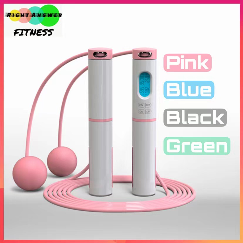 Digital Smart Jump Rope Dual Purpose Skipping Rope Screen Counter Anti ...