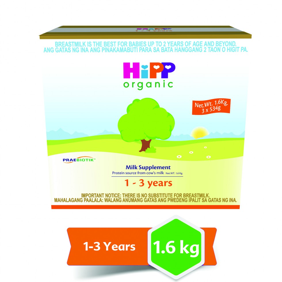 Hipp Organic Milk 1.6Kg | Shopee Philippines