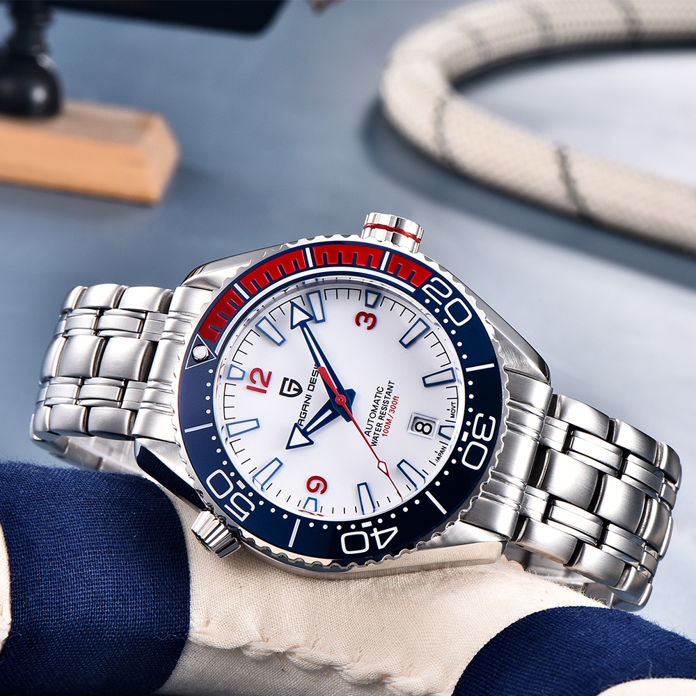 Pagani Design Original PD-1679 Seamaster Planet Ocean 100M Water ...