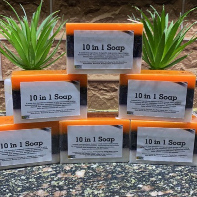 10 in 1 soap ( Anti-Aging + Whitening ) 135g | Shopee Philippines