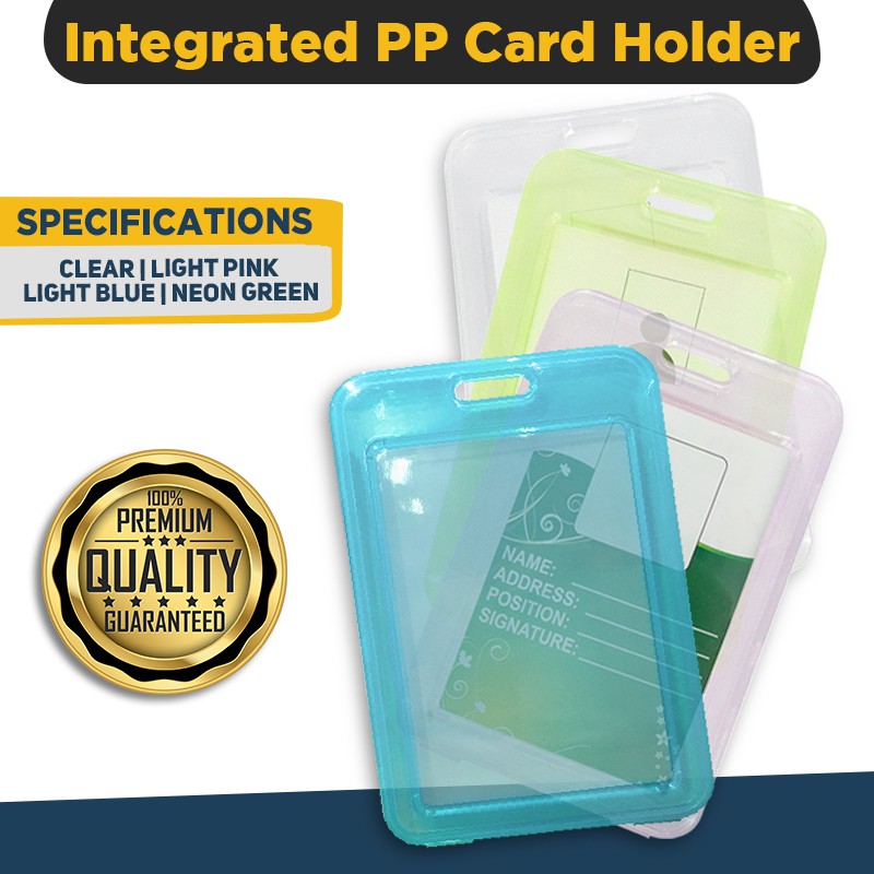 Integrated ID Card Holder C-113V (5pcs per order) | Shopee Philippines