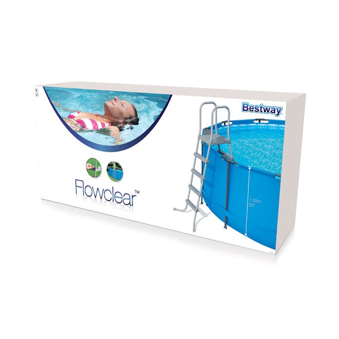Bestway58430 swimming pool ladder double-sided ladder swimming pool ...