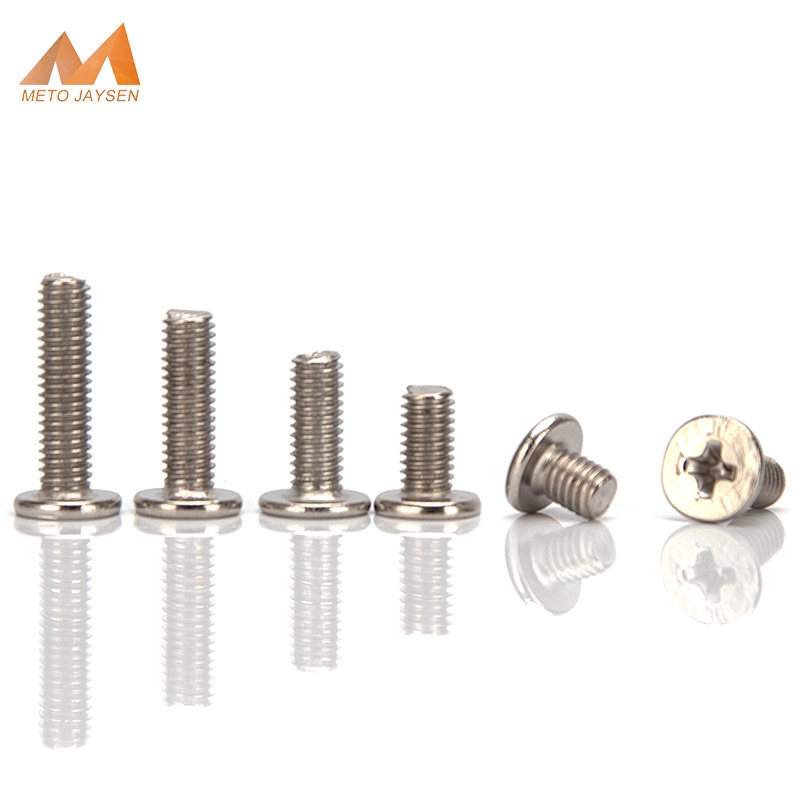 Flat Head Phillips Screw M2 M2.5 M3 M4 Small Screws Bolts Solid ...
