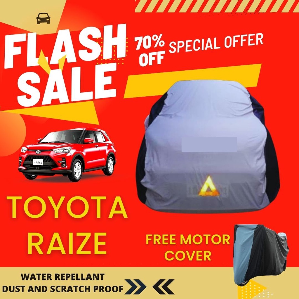TOYOTA RAIZE CAR COVER HIGH QUALITY WATER REPELLANT SCRATCH AND DUST ...