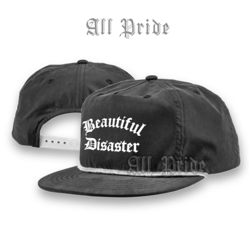 Snapback Classic Beautiful Disaster Hat | Shopee Philippines