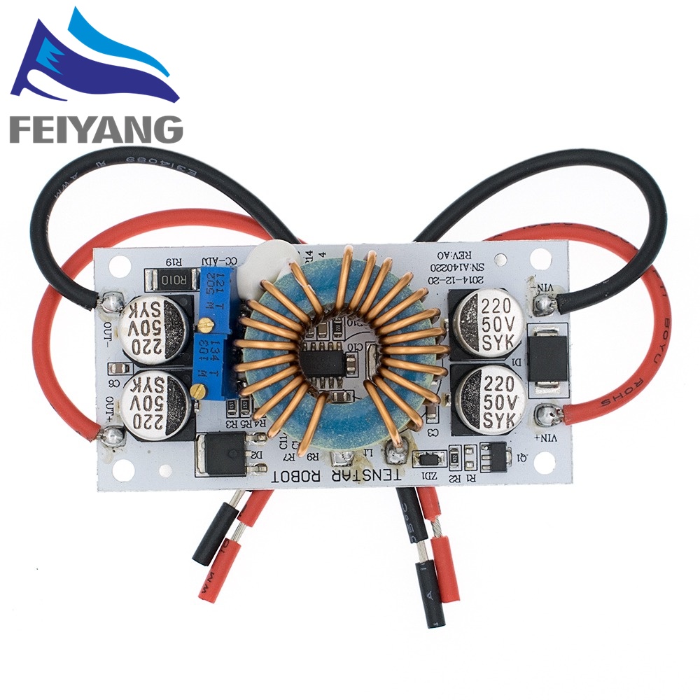 250W DC-DC Boost Converter Adjustable 10A Step Up Constant Current ...