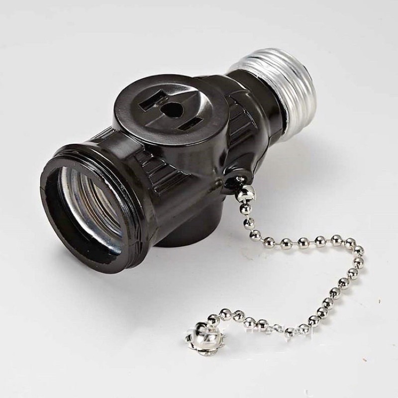E27 Lamp Socket With Chain | Shopee Philippines