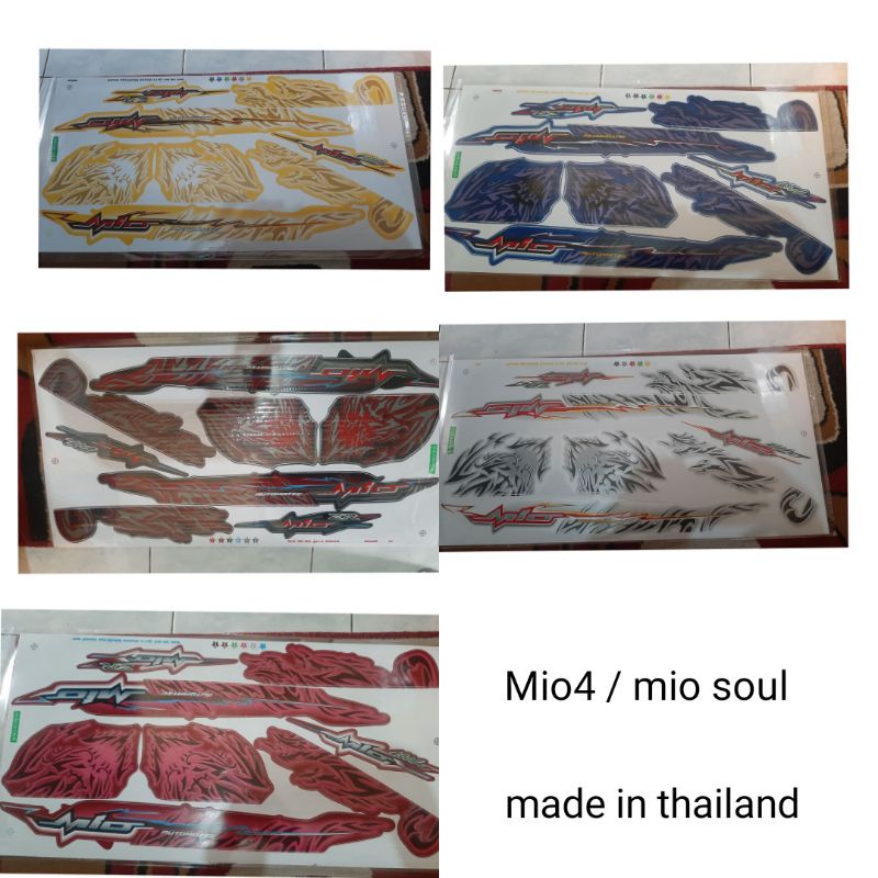mio4 and mio soul decals legit thai made | Shopee Philippines