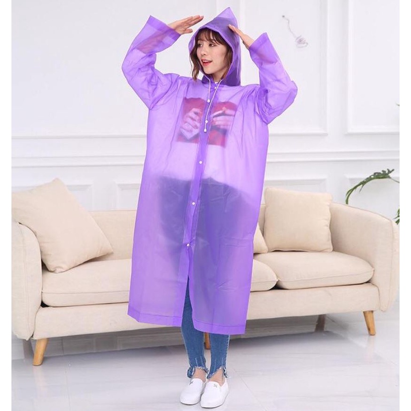 Unisex Adult Raincoat for Outdoor Heavy Duty Rain Adult & Kid Plain ...