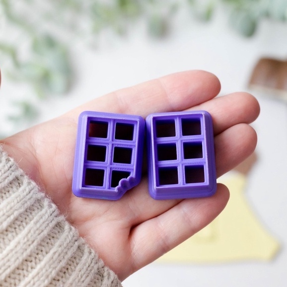 Chocolate Bar Polymer Clay Cutter Set | Shopee Philippines