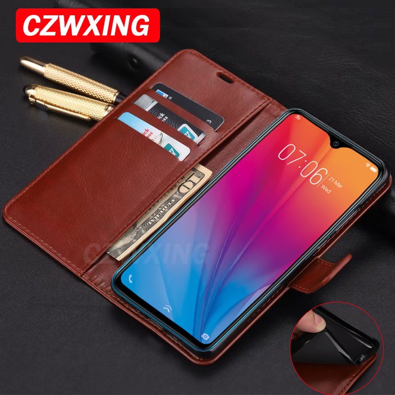 VIVO Y91c Case Flip wallet Leather Protective Back Cover VIVO Y91c Y ...