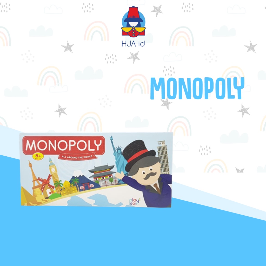 Monopoly Toy Board Game Monopoly Around The World Games Family Monopoly ...