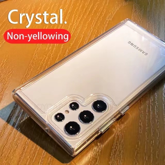 Transparent Shockproof Case For Samsung Galaxy S22 Ultra S22 Plus S21 FE A22 A12 A32 A33 A53 A73 ...