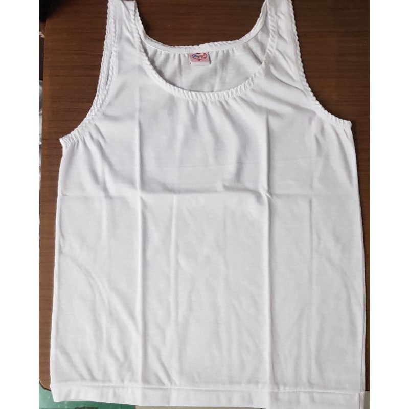 Girl's Plain White Sando | Shopee Philippines