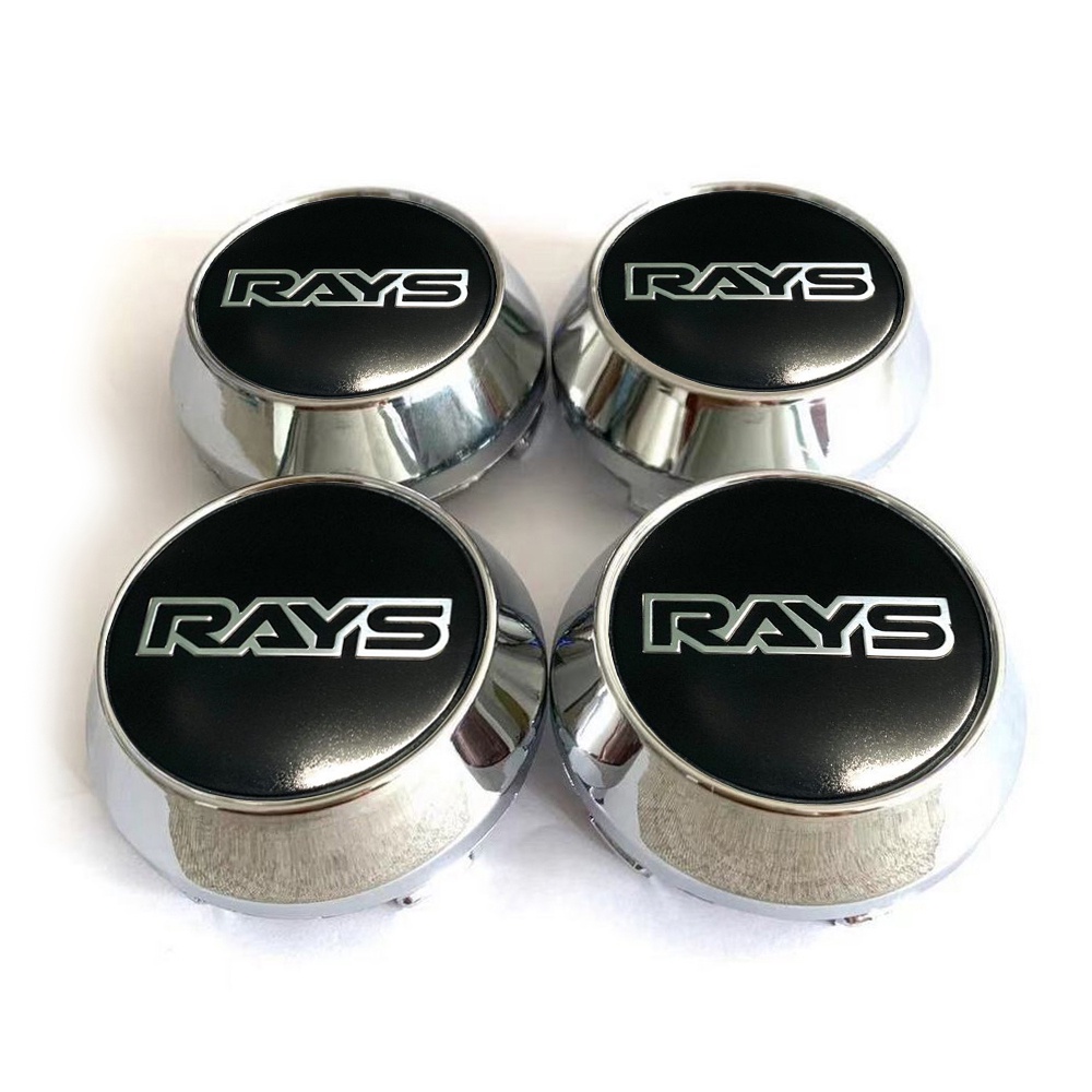 4pcs 60mm Car sport rim wheel cap VOLK RACING RAYS Volk Racing Rays ...