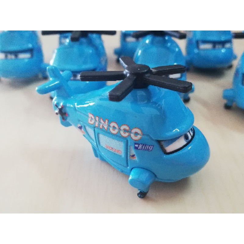 Disney Pixar Cars Mini Racers 2021 Series 2 - Helicopter Dinoco Rotor ...
