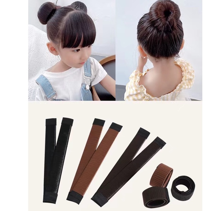 Ball head Korean style hair device lazy flower bud head children's half ...