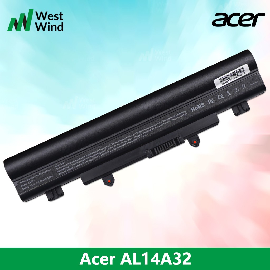 Battery for Acer Aspire Laptop E5-471 E5-511 E5-511G E5-531 E5-471P V3 ...