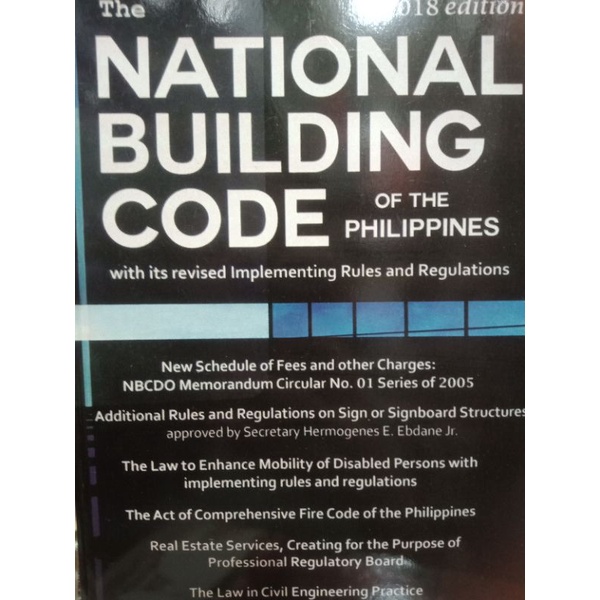 National building code | Shopee Philippines