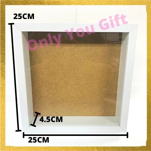 !!!New 3D Frame For Mas Kahwin & Art 25cmX25cm In Price | Shopee ...