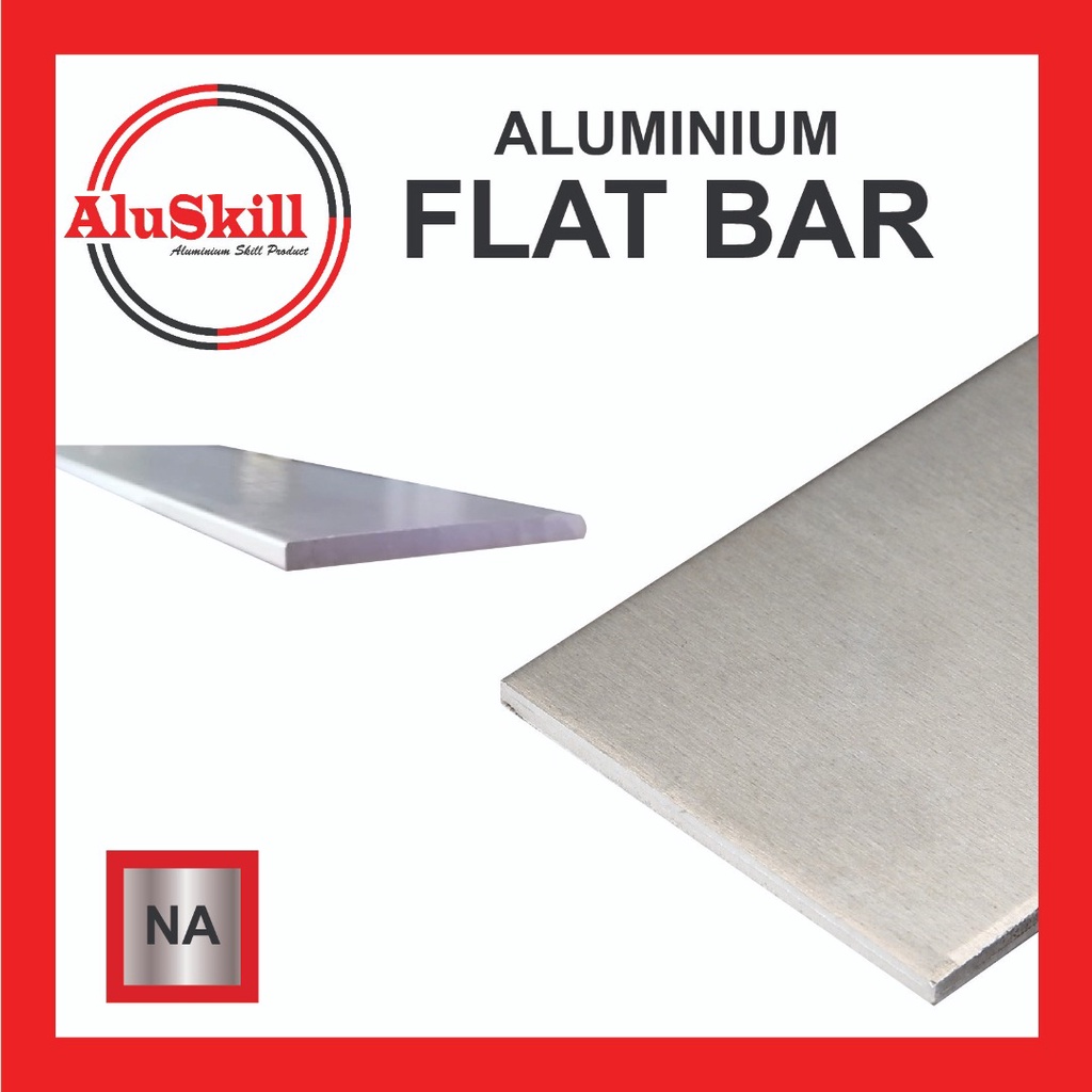 Aluminium Flat Bar / Aluminium Plate Sheet (THK 3mm) | Shopee Philippines