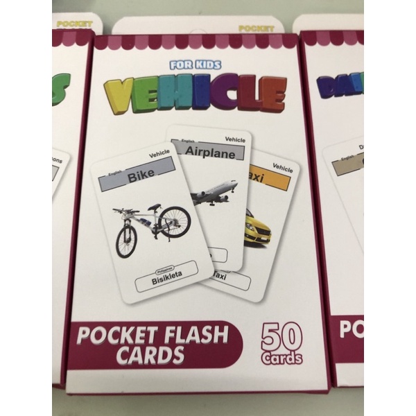 New Flash Cards For Kids 50 cards | Shopee Philippines