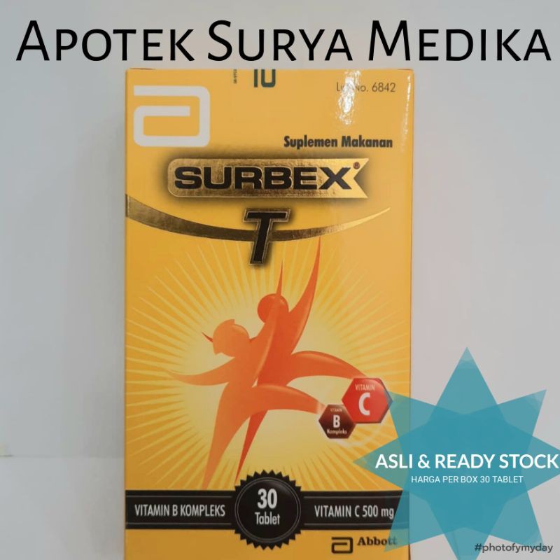 Surbex T tablet, 30 tablet box Packaging. | Shopee Philippines