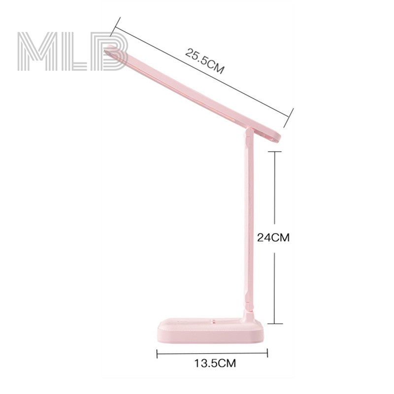 USB Rechargeable LED Desk Lamp Study Lamp Stepless Dimming Table Lamp ...