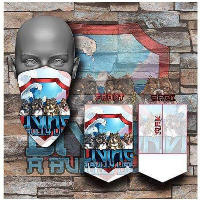 AMERICAN BULLY MBK FACE MASK TUBE TYPE | Shopee Philippines