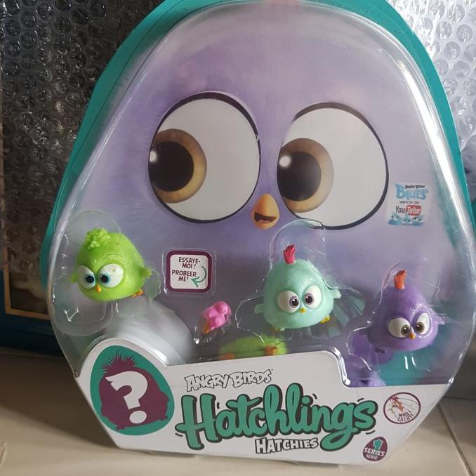 Multicolor Angry Birds Hatchlings Hatchies Splash Toys Set for Kids ...