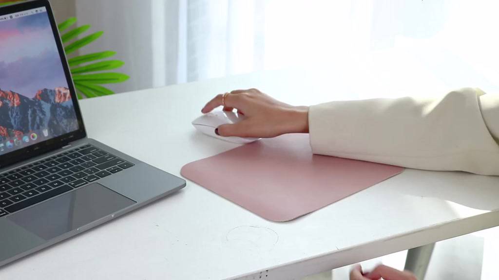 【COD】Double-Sided Mouse Pad Waterproof PU Gaming Mouse Pad Leather ...