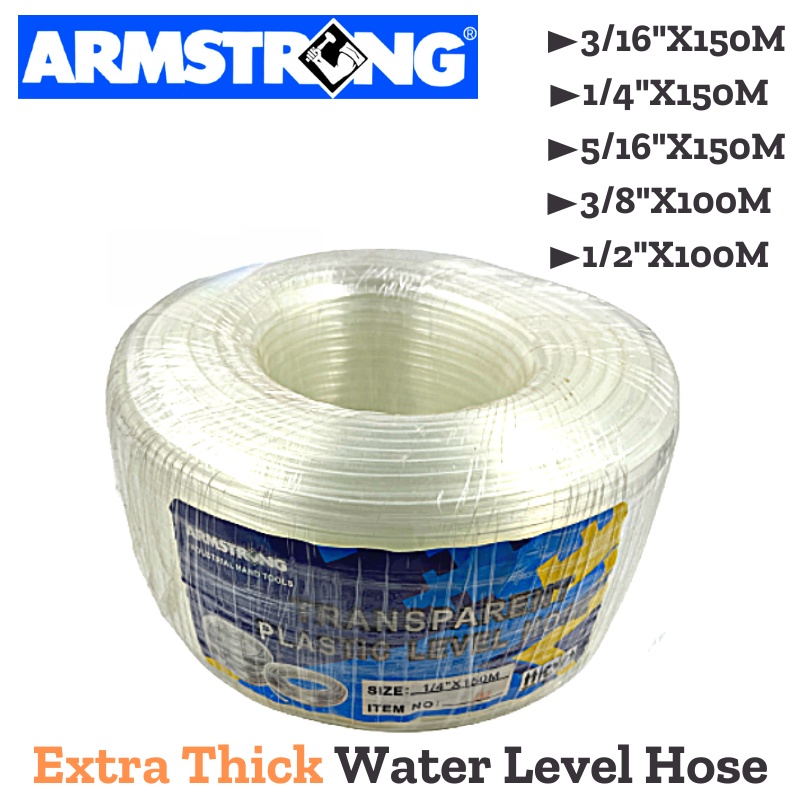 Plastic Level Hose Heavy Duty 3/16