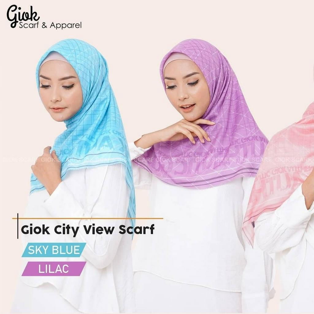 Hijab MOTIF CITY VIEW BY GIOK SCARF ORIGINAL | Shopee Philippines
