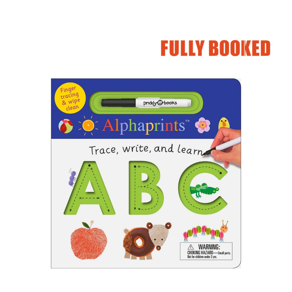 Alphaprints: Trace, Write, and Learn ABC with Pen (Board Book) by Roger ...