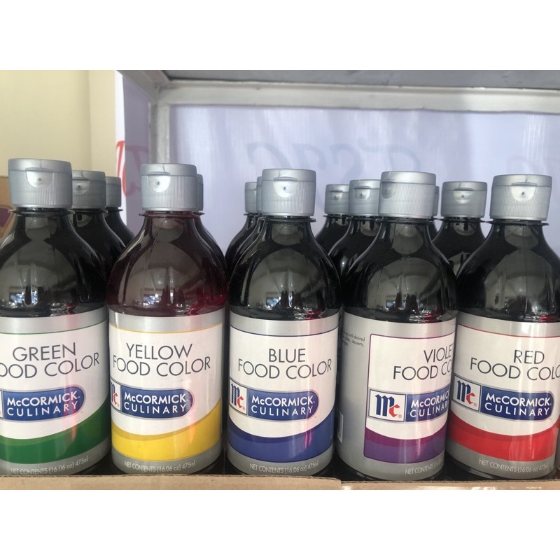 Mc Cormick food color 475ml | Shopee Philippines