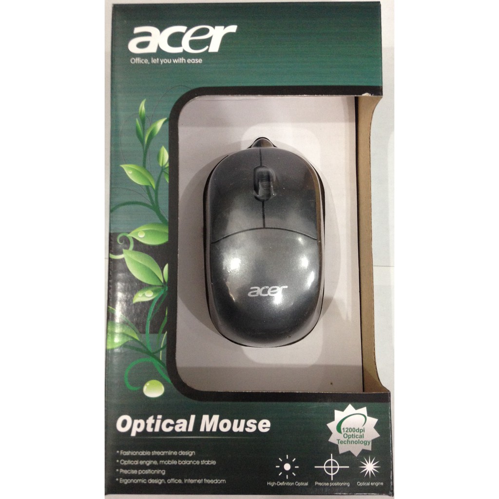 USB OPTICAL MOUSE (ACER) | Shopee Philippines