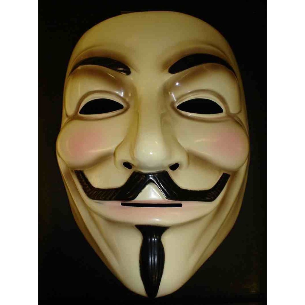 Vendetta Mask Guy Fawkes Anonymous Halloween Masks Costume | Shopee ...