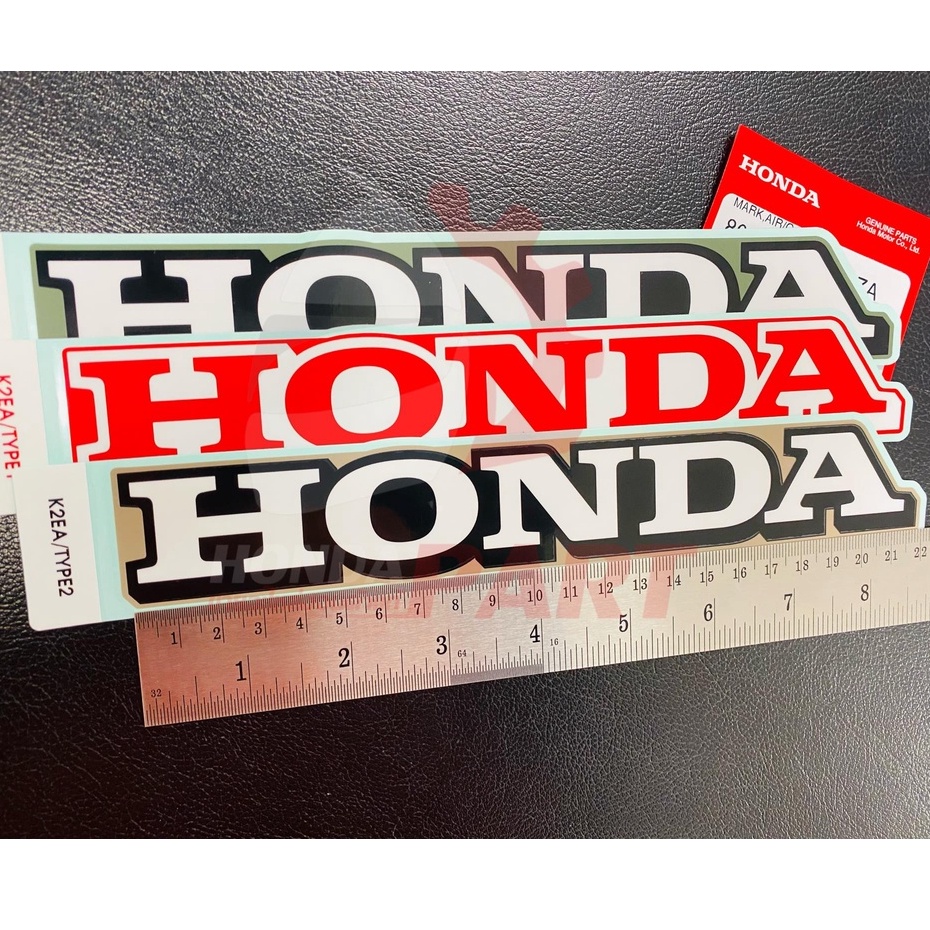 Emblem Sticker Honda Model CT125 Genuine Center (Original Product ...