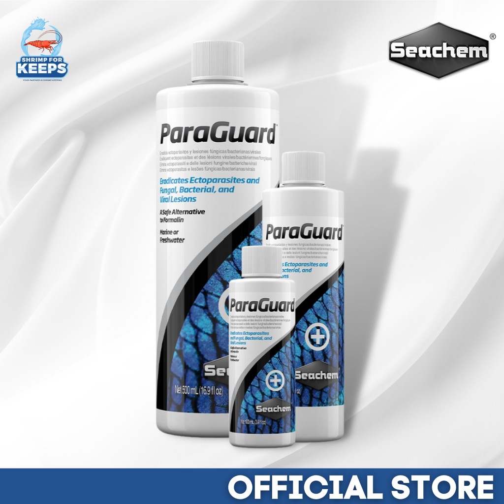 Seachem ParaGuard Parasite Control (500 mL / 250 mL) | Shopee Philippines