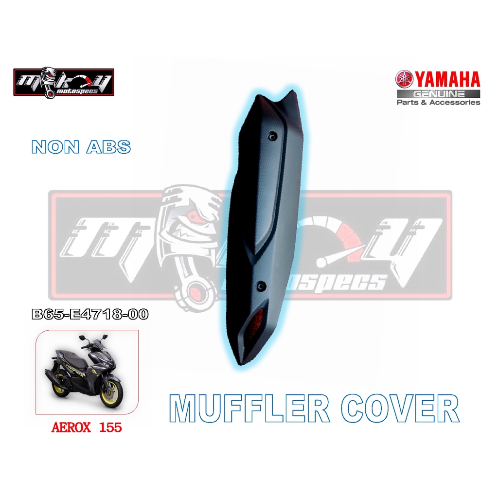 YAMAHA GENUINE MUFFLER COVER FOR AEROX 155 NON ABS | Shopee Philippines